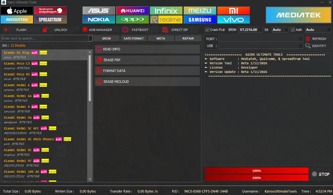 Kairos Ultimate Tool - Professional Mobile Repair