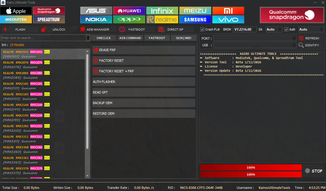 Kairos Ultimate Tool - Professional Mobile Repair